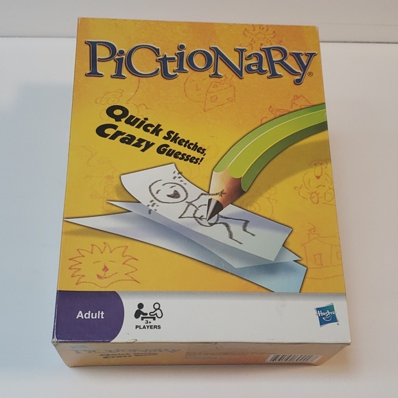 Hasbro | Games | Pictionary Adult | Poshmark